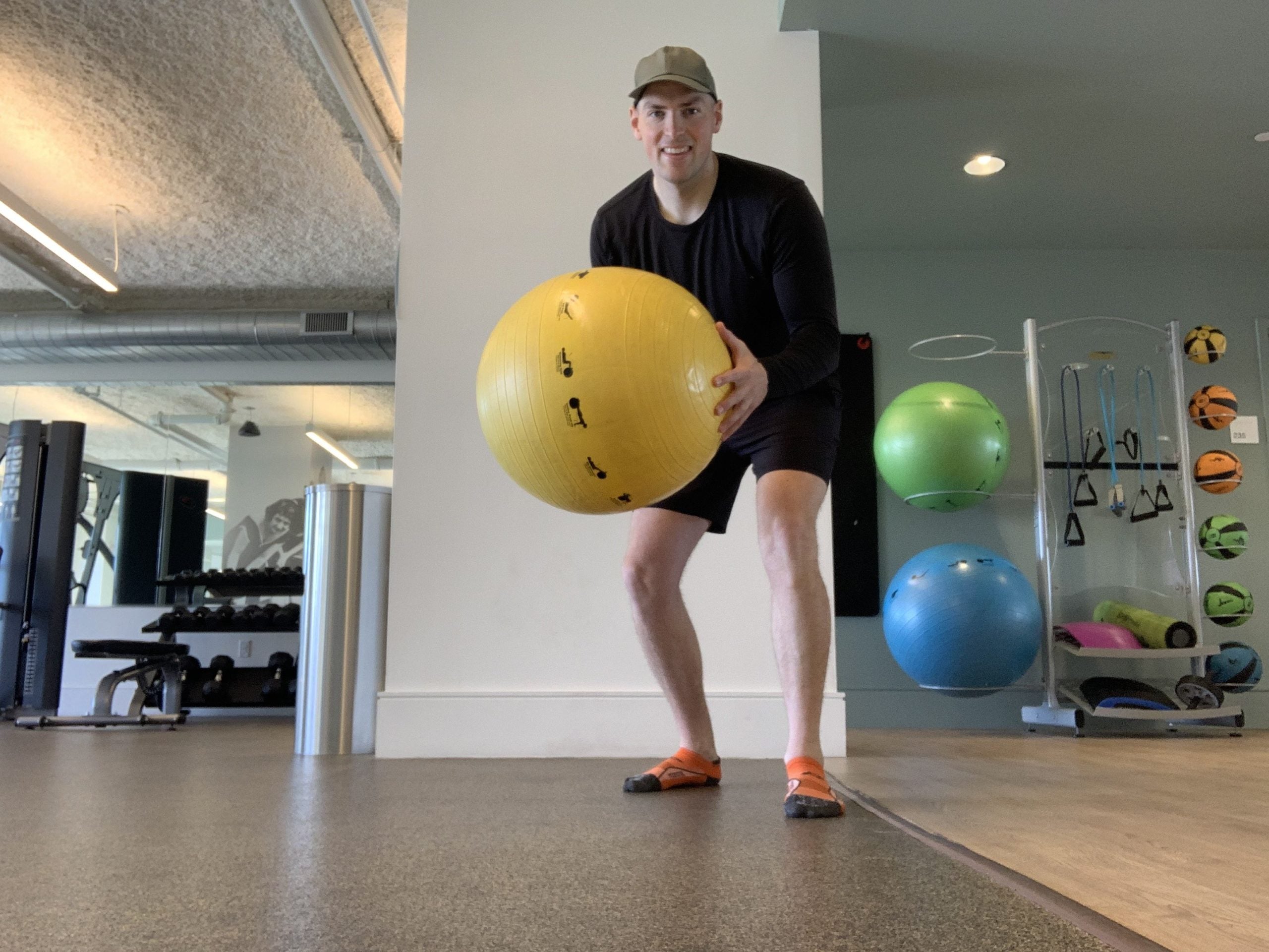 Single Leg Stability Ball Exercises – Pedestal Footwear